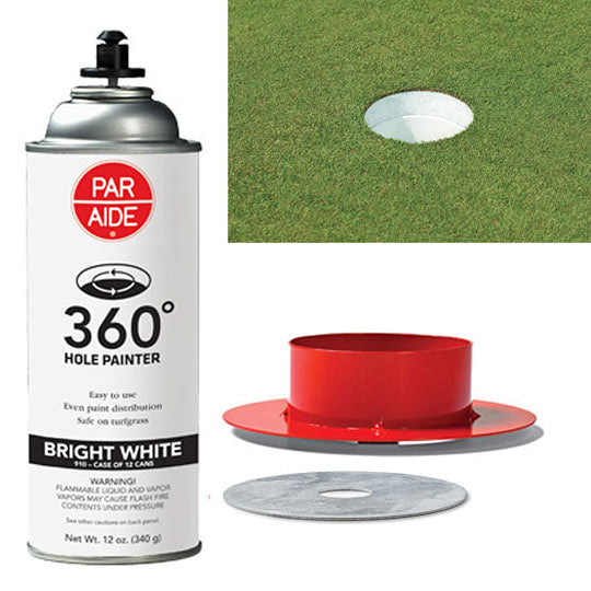360 Hole in White Paint & Tool – All Golf Group